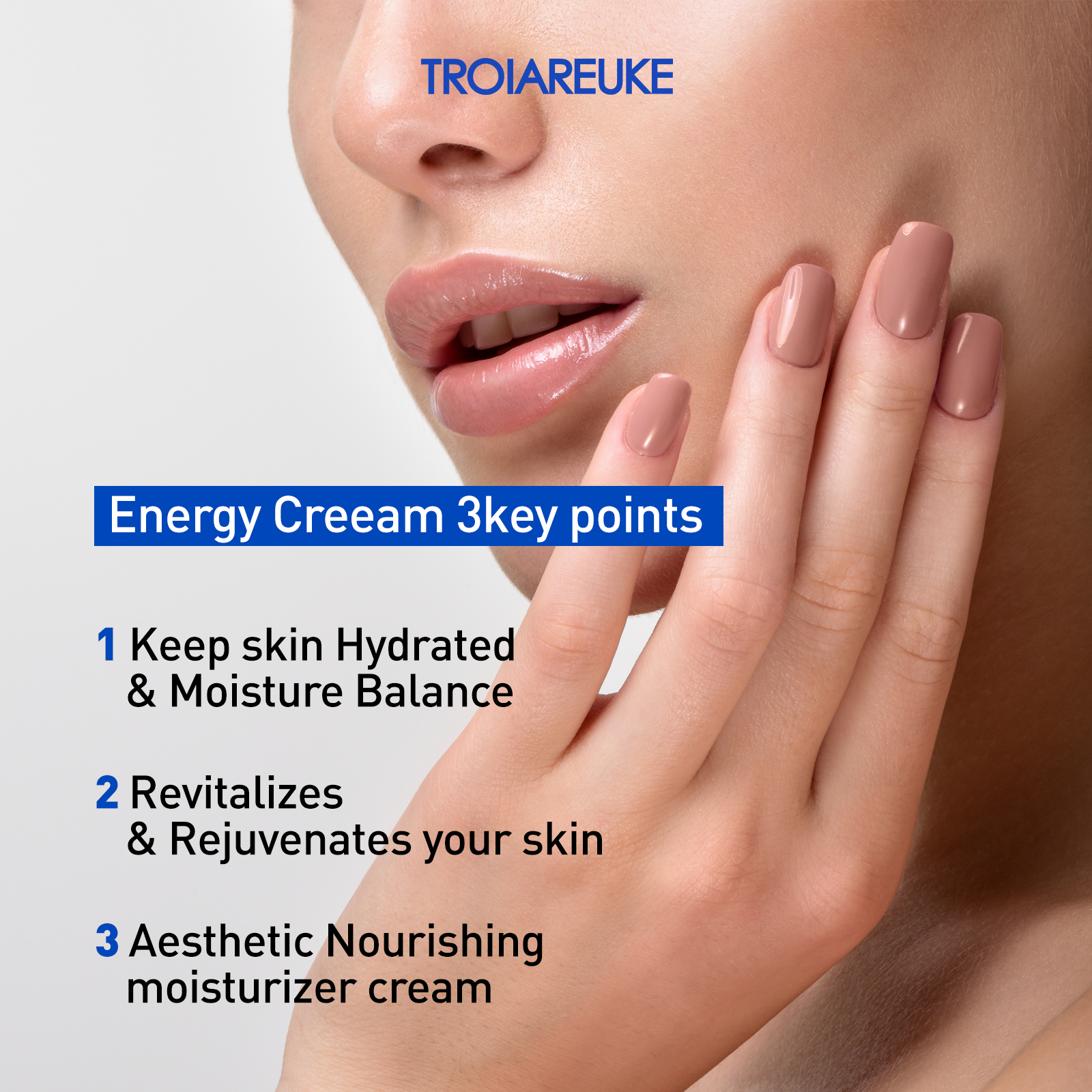 Troiareuke Energy Cream - moonbear Cosmetics