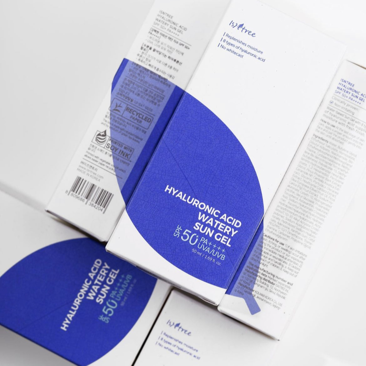 Isntree Hyaluronic Acid Watery Sun Gel SPF50/PA++++ - moonbear Cosmetics