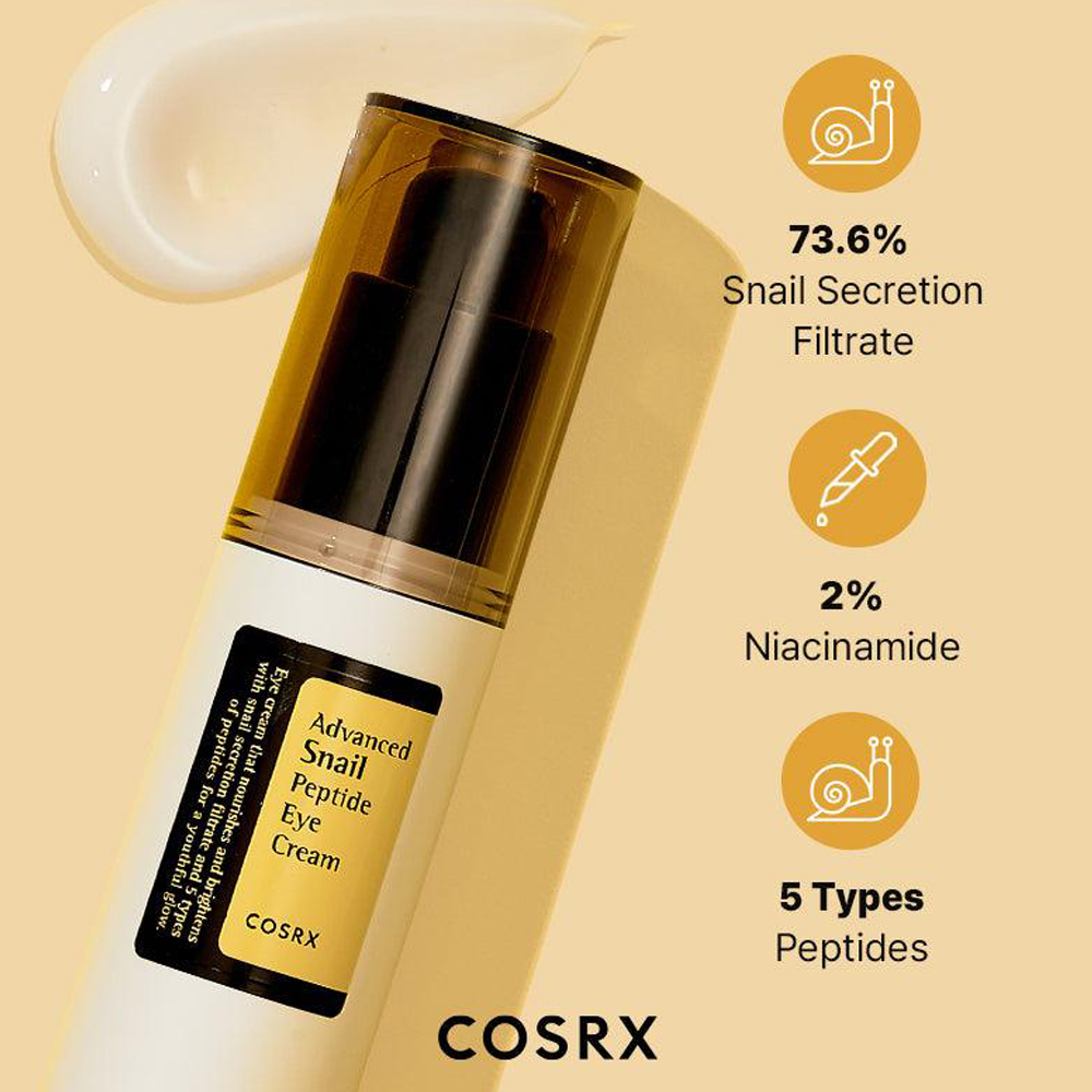 COSRX Advanced Snail Peptide Eye Cream - moonbear Cosmetics